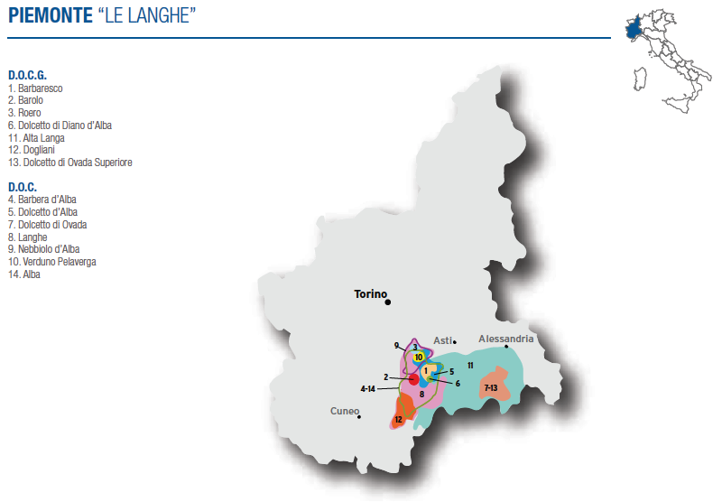 Piemonte – DOCG Appellations & Main Rules | Flora's Table