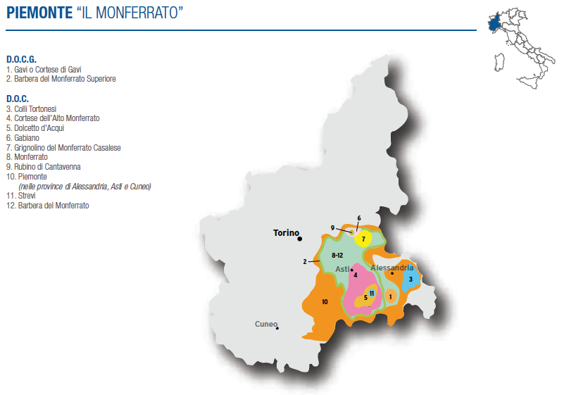 Piemonte – DOCG Appellations & Main Rules | Flora's Table