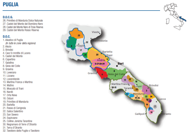 Puglia – DOCG Appellations & Main Rules | Flora's Table